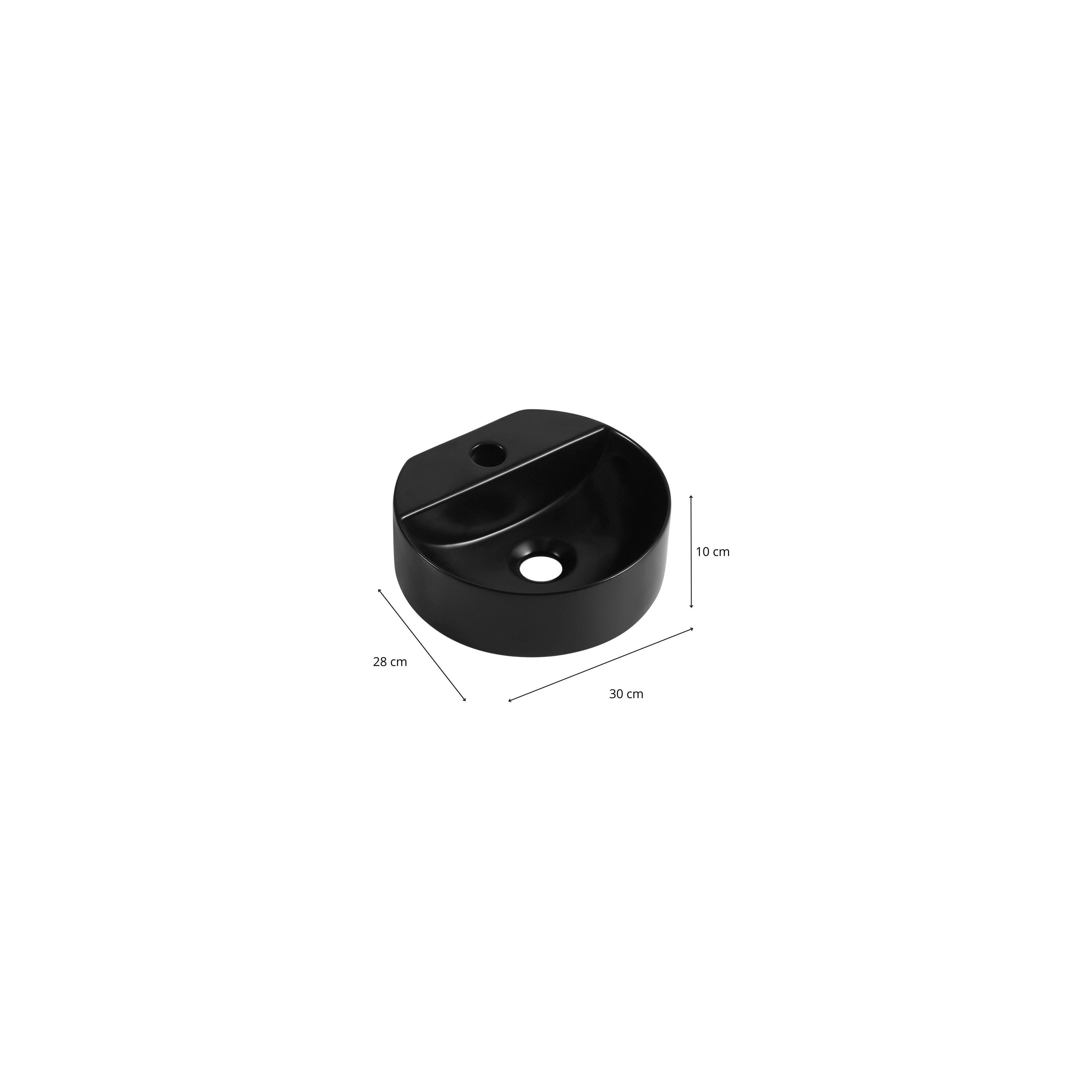 Vasque lave-mains suspendue | Rollo | Rond | Mob-in