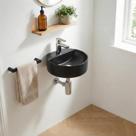 Vasque lave-mains suspendue | Rollo | Rond | Mob-in